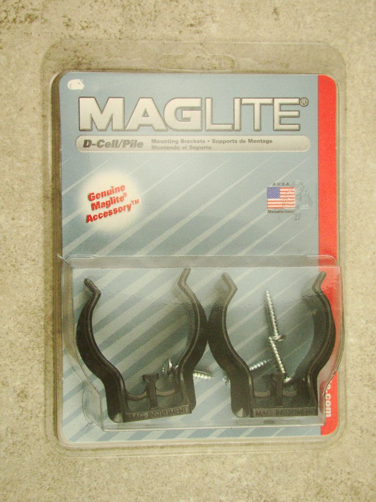 MagLite D-Cell Mounting Brackets – Make Your Own Gold Bars.com